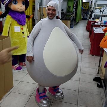 MASKOT | GREY RABBIT